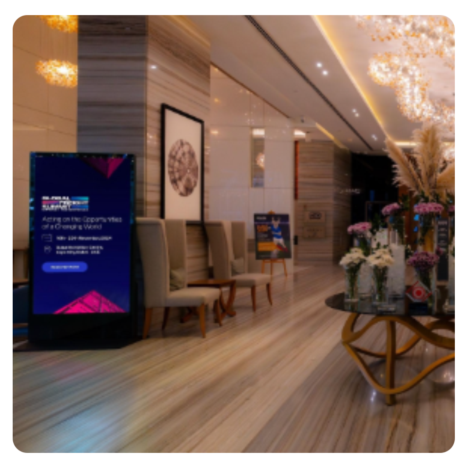 UAE Hotel DOOH Ad Network