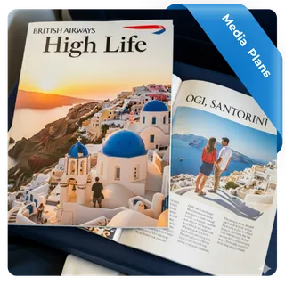 British Airways Magazine Ads